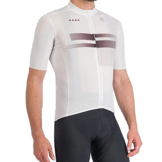 Maglia Sportful Manica Corta GRUPPETTO Jersey Bianca – Alberto Guido