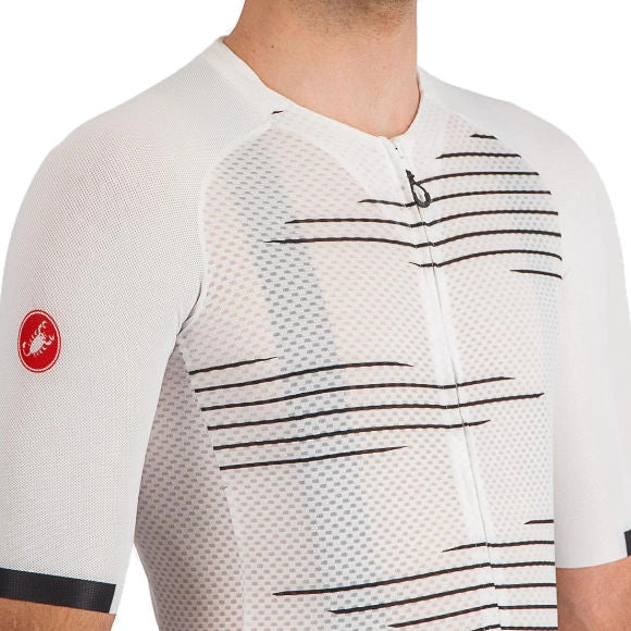 Maglia Castelli Manica Corta Climber 4.0 Bianca | Alberto Guido 1936
